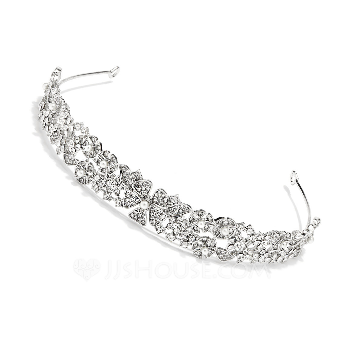 Lovely Rhinestone Alloy Headbands 042027950 Jjshouse